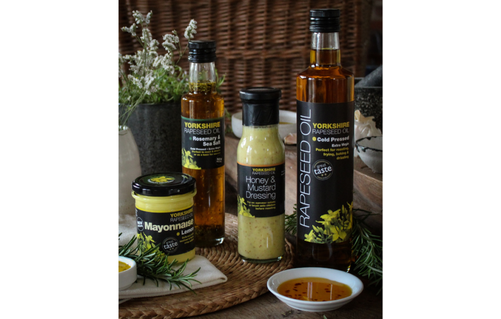 Flexible Label Solution for Yorkshire Rapeseed Oil