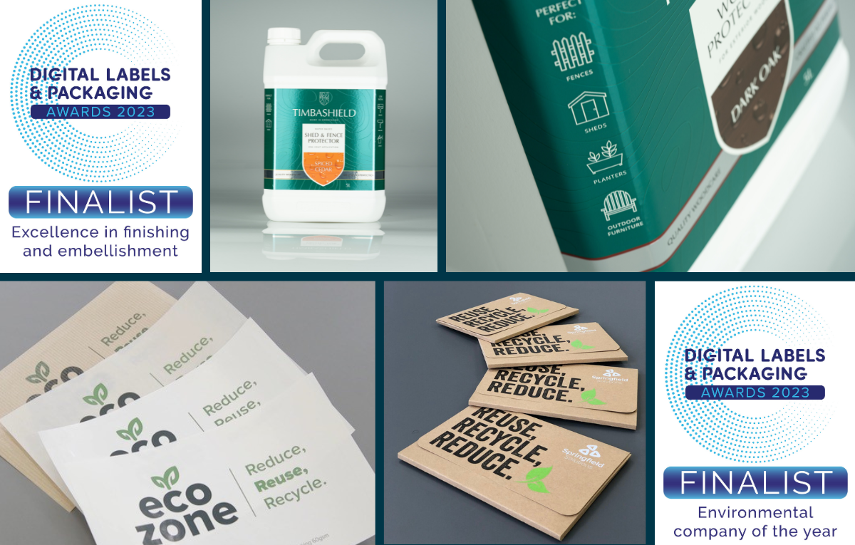Two Digital Labels & Packaging Award Nominations! – Springfield Solutions